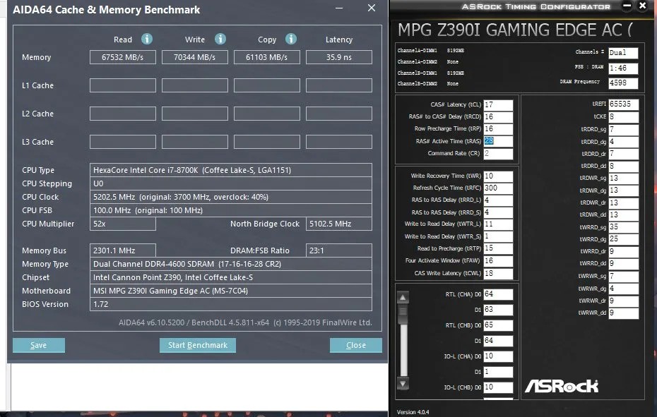 [软件求助] 华擎Z390 ITX 超频 求个作业抄一抄或者超频攻略 NGA玩家社区
