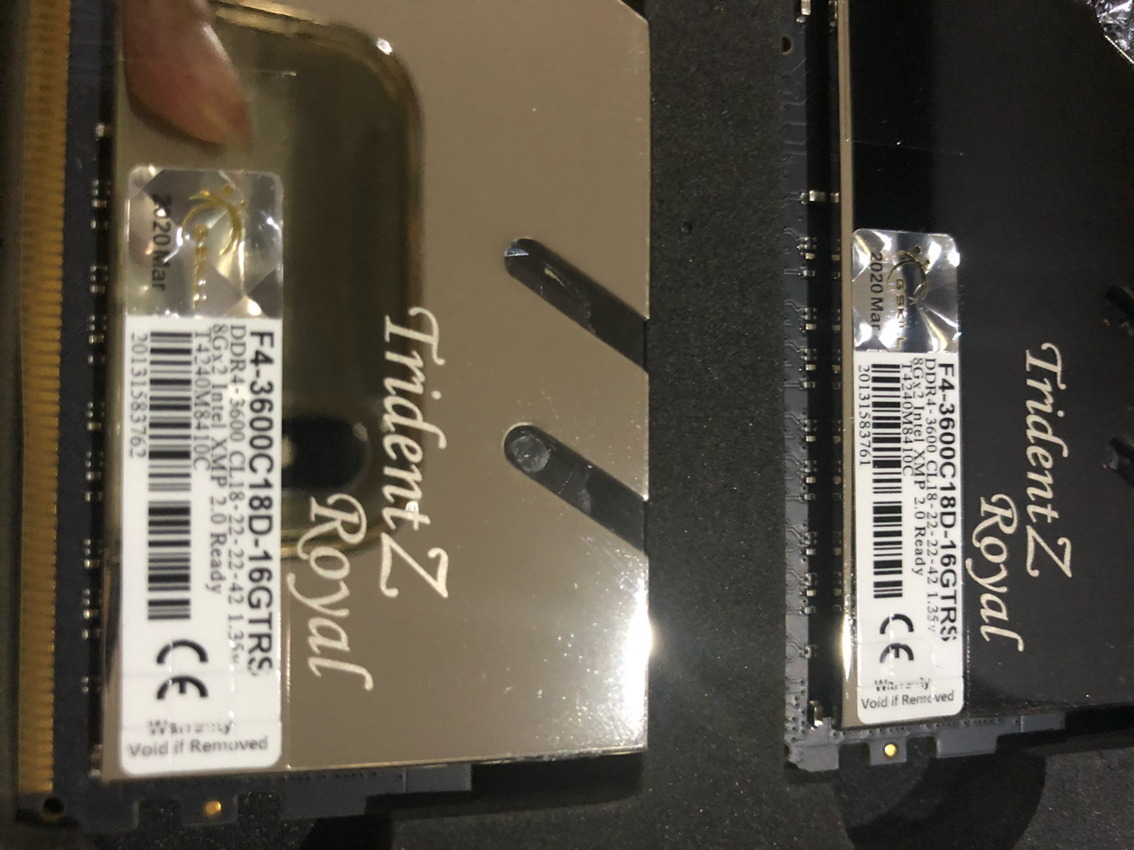 皇家戟8g,3600,10C序号这批条子到底怎么样，有说能用，有说灰烬，求大佬们来个现身说法 NGA玩家社区