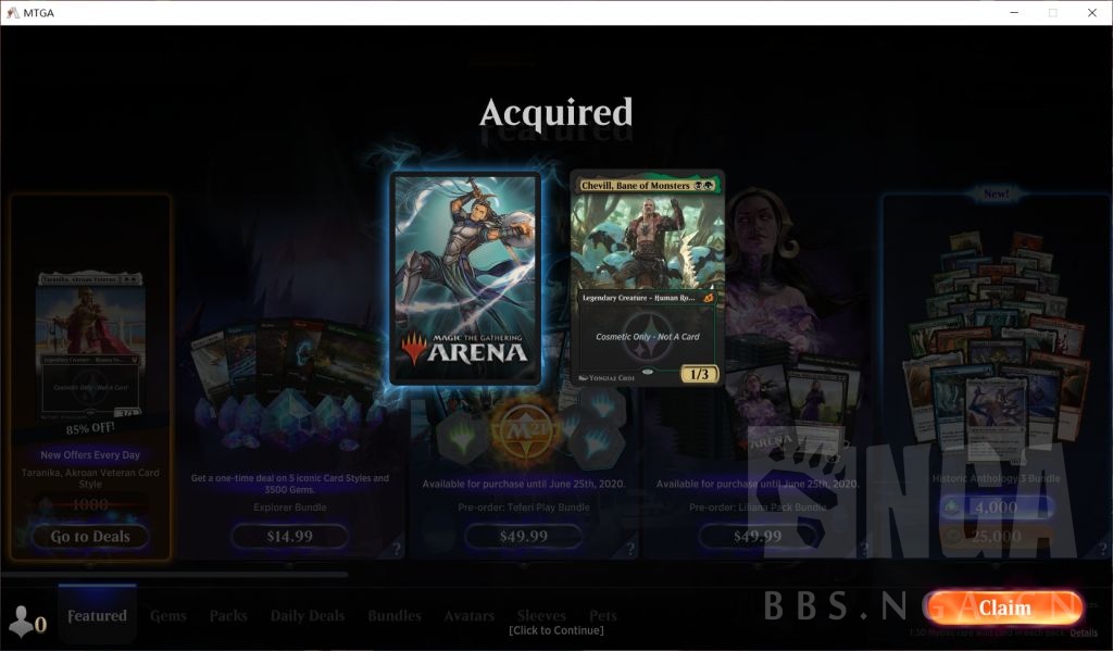 [MTGA] FNM @ Home 兑换码分享 178