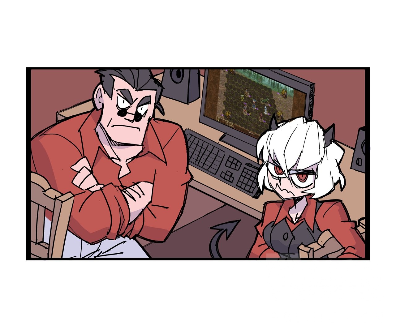 [漫画讨论] Helltaker画师新画的又更新了- - NGA玩家社区