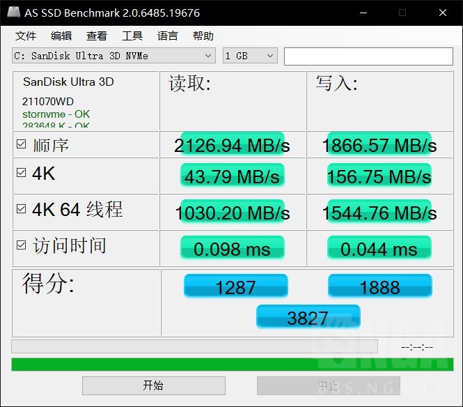 魔霸新锐加的sn550 1T的这个速度不对吧？？ NGA玩家社区