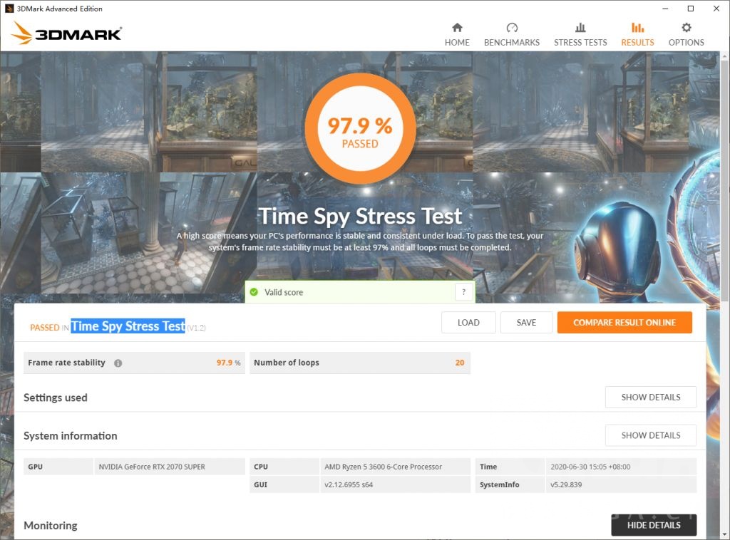 你们的3DMark压测分数是多少？ NGA玩家社区