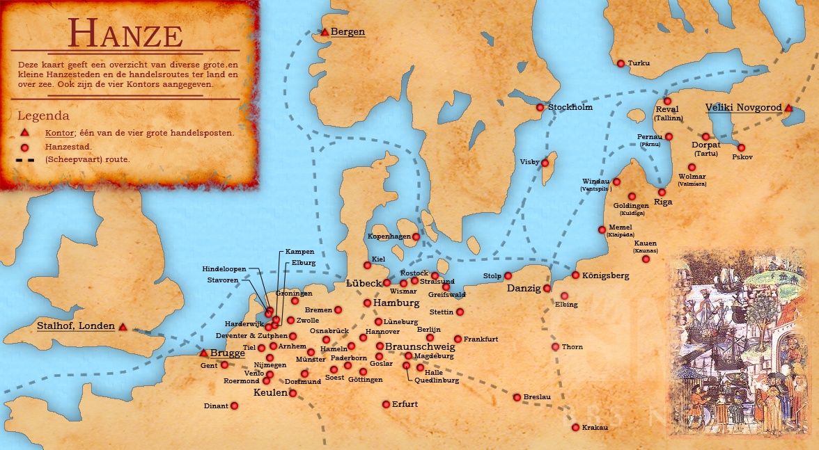 [历史氵] 新ss即将开放，沃伦姆德的原型究竟是啥？啥是汉萨同盟？(简述汉萨同盟及其相关) NGA玩家社区