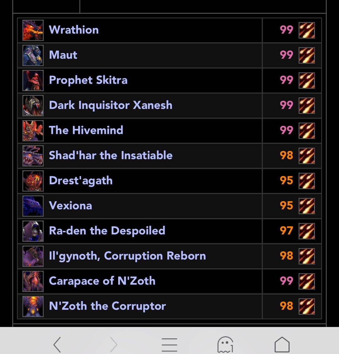 [理性讨论]使用36专精wcl全紫有人能做到吗 NGA玩家社区