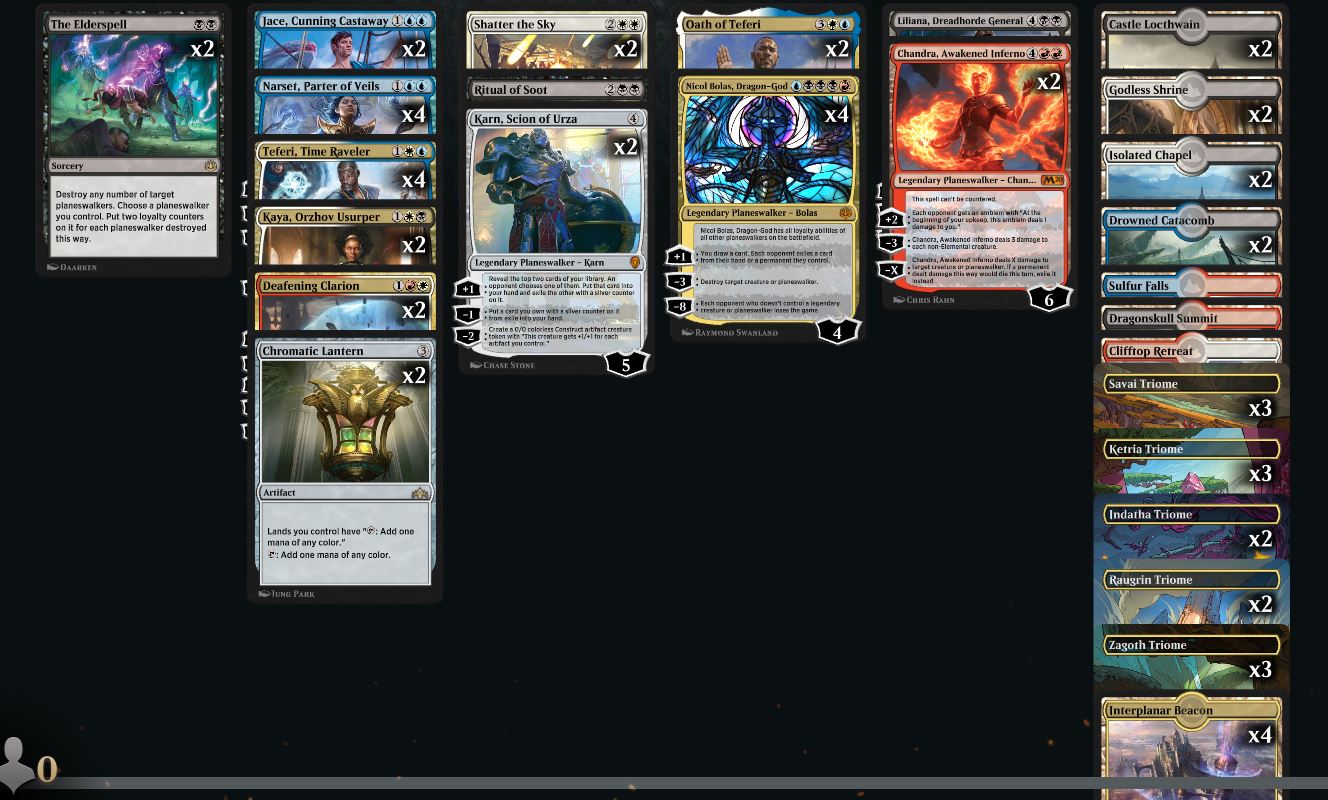 [新人求助] [MTGA] 没事干组了一套史迹五色鹏洛客，怎么优化比较好 NGA玩家社区