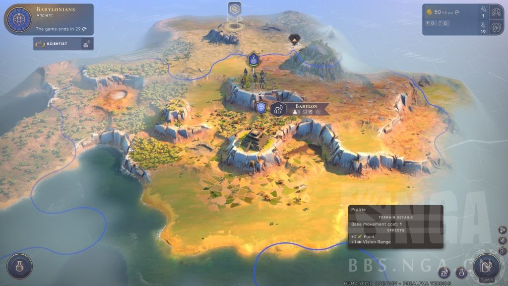 《Humankind》(人类)PreAlpha简评：新时代的《文明》竞争者 NGA玩家社区