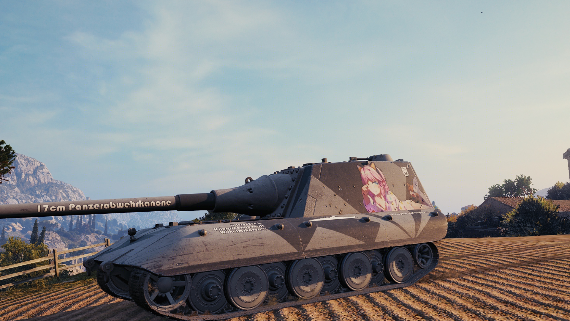 [wot国服][1.9.0][涂装]大白兔 X 舰r提尔比茨 |by假莱茵_Rnm_B_WT 178