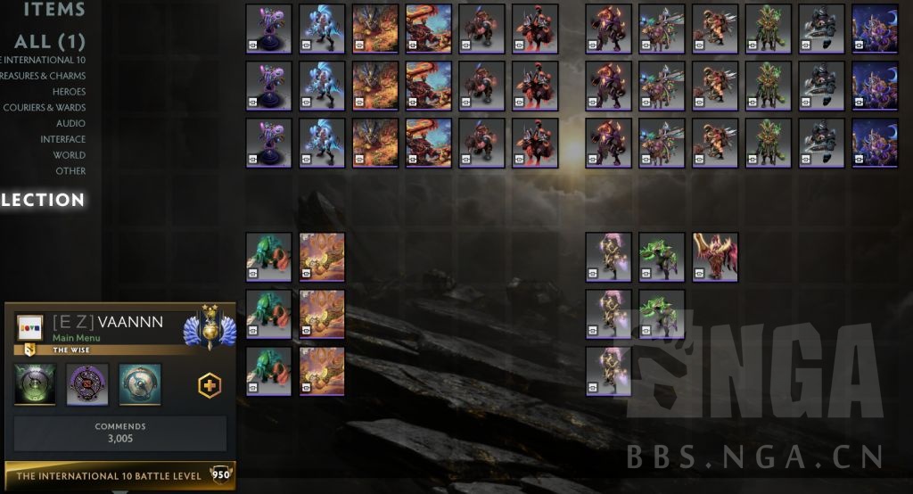 [回血]出TI10宝瓶2 两套TA NGA玩家社区