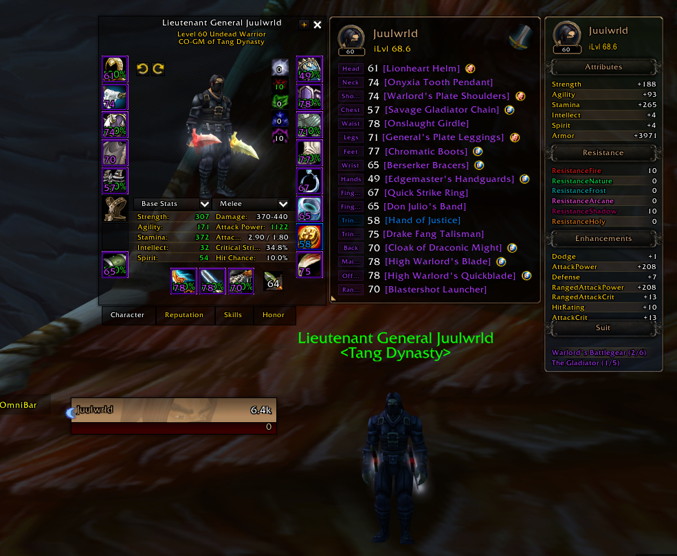 [怀旧服][美服][Kirtonos][部落] Tang Dynasty招新 | EPGP | PVE/PVP NGA玩家社区