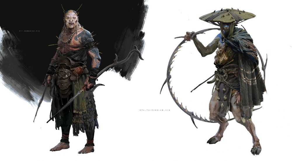 [讨论] 黑学家出动！！！扒到了很多黑神话官网没放的怪物原画！！！ NGA玩家社区