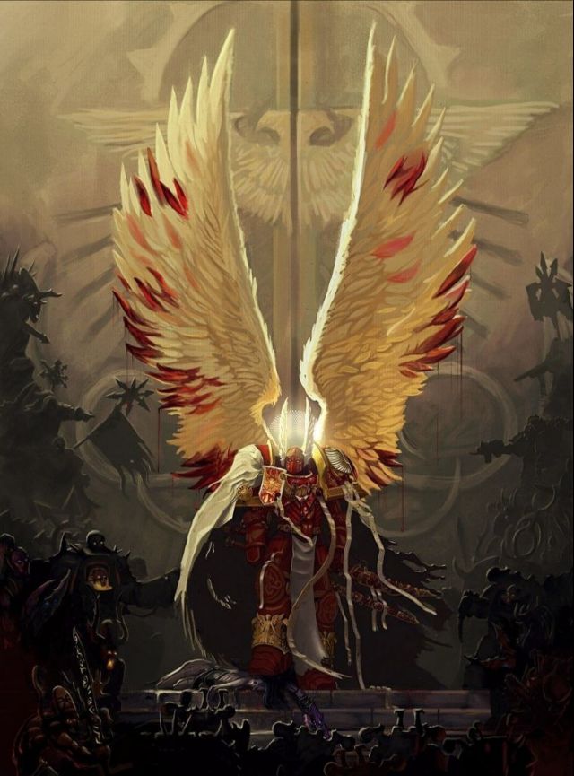 [抛砖引玉] 啊~！能来点战锤40K的壁纸吗？最好带帝皇的NB姿势 178