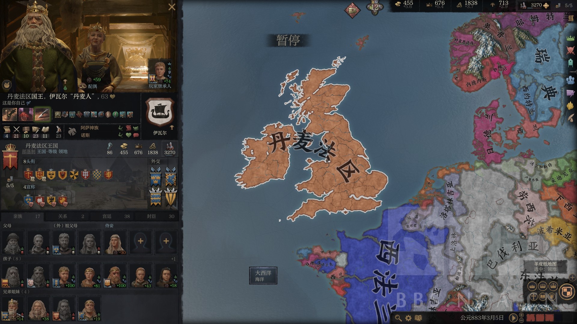 [心得] CK3全成就心得讨论 NGA玩家社区