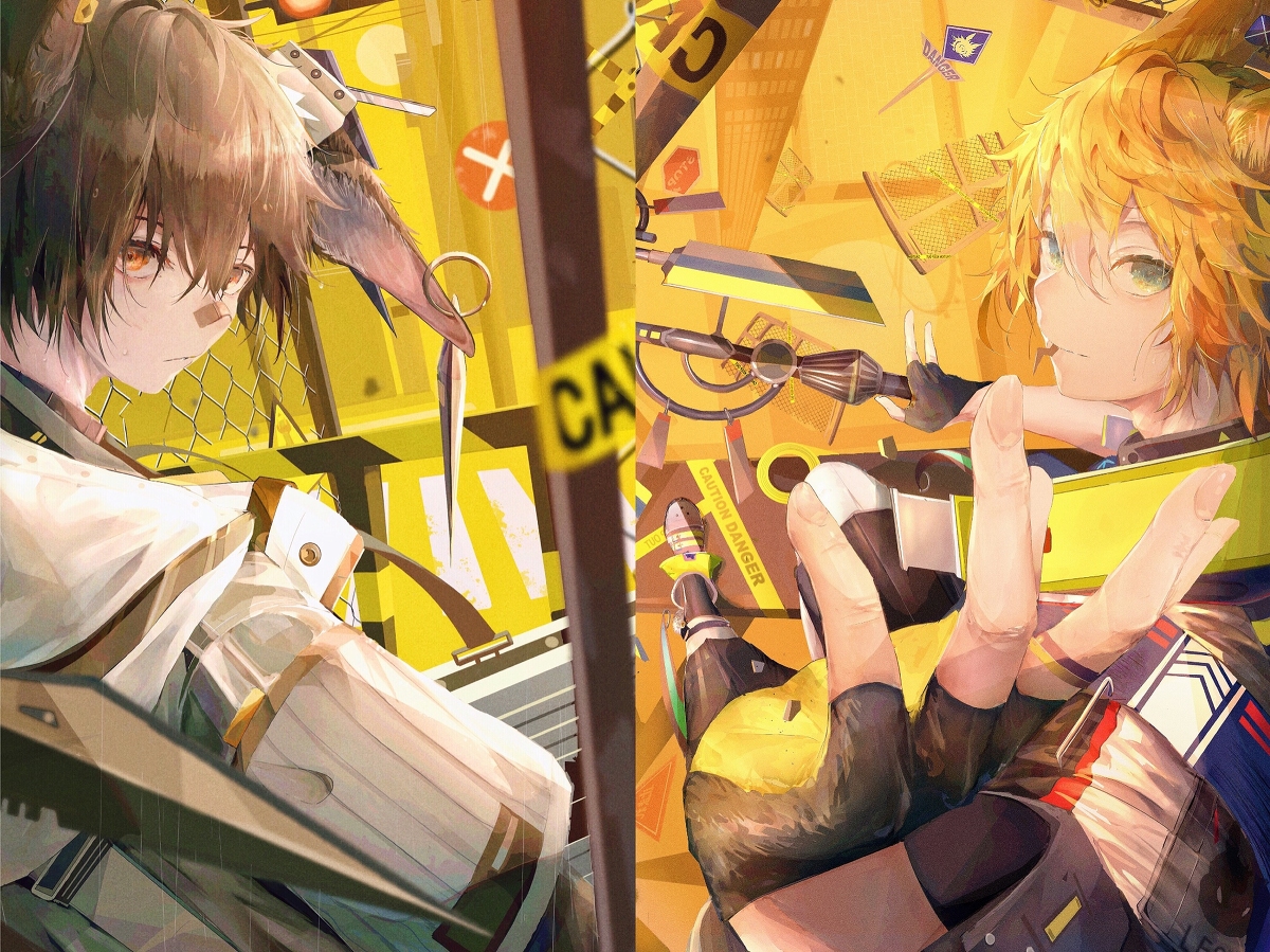 [同人搬运] Pixiv每日方舟美图/趣图[第92期](9.14 - 9.16) 阿米狗，蒂蒂，好耶！ 178