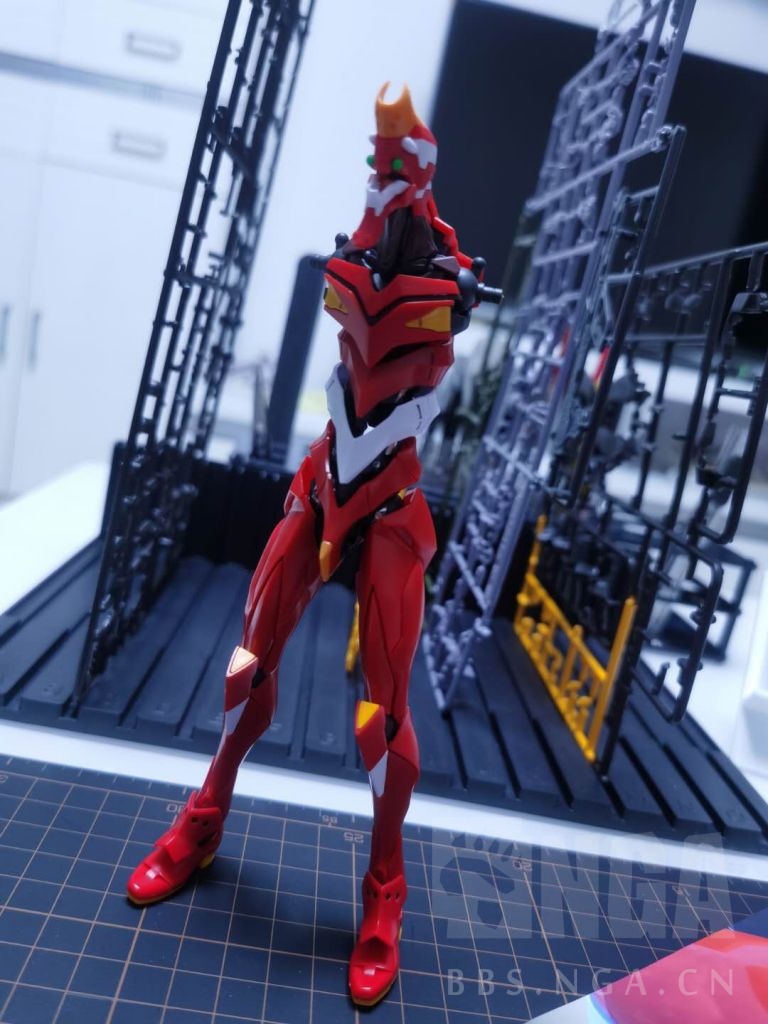 [拼装]RG EVA 二号机 拼完啦交作业 顺带有几个零件不知道是做什么的…… NGA玩家社区