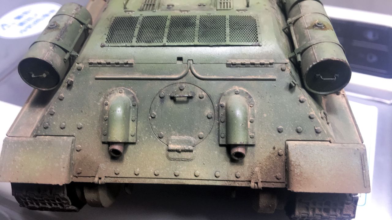 [拼装]抗美援朝中的英雄坦克：麦田1/35 215号T34/85 NGA玩家社区