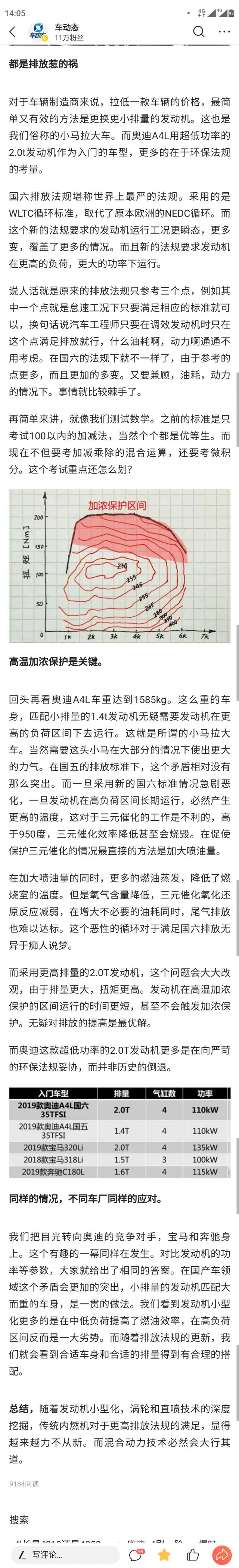[问题求解] 为什么宝马奥迪要做超低功2.0t发动机(更新：懂了) NGA玩家社区
