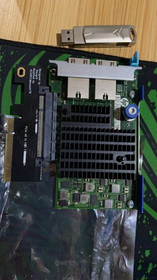 [装机配置讨论] 垃圾佬和HomeLab党的网卡新玩具, 惠普10G/40G NIC转接卡 178