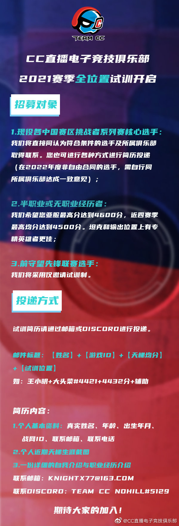 [搬运]Team CC 公开试训 NGA玩家社区