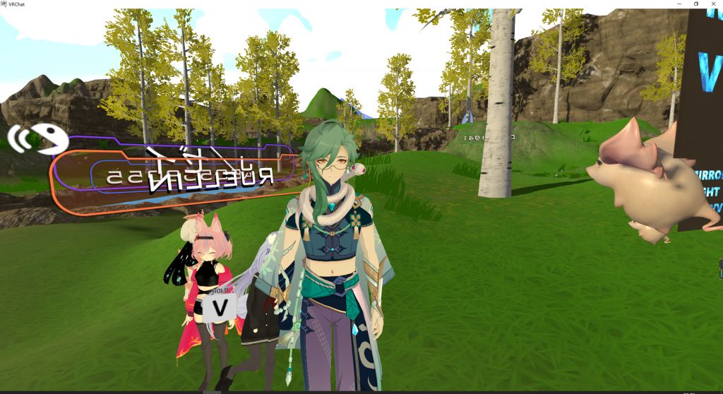 [闲聊杂谈]刚刚去vrchat里玩了原神模型，水一贴 NGA玩家社区