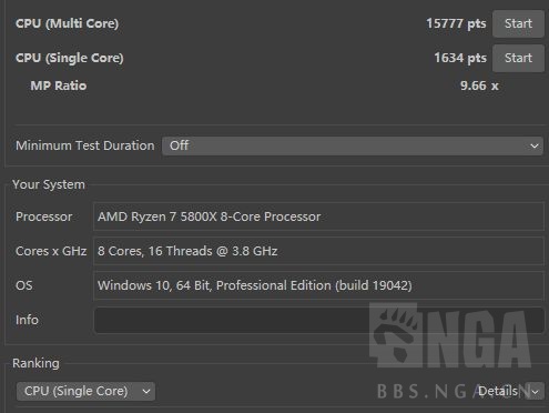 [硬件求助] 我这5800X是不是雷了？ NGA玩家社区