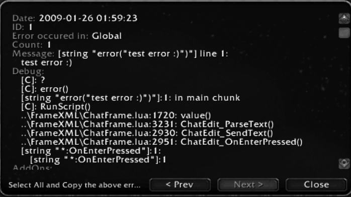 [资料] [教程] [翻译]第一章 入门——《Beginning Lua with World of Warcraft Addons》 NGA玩家社区