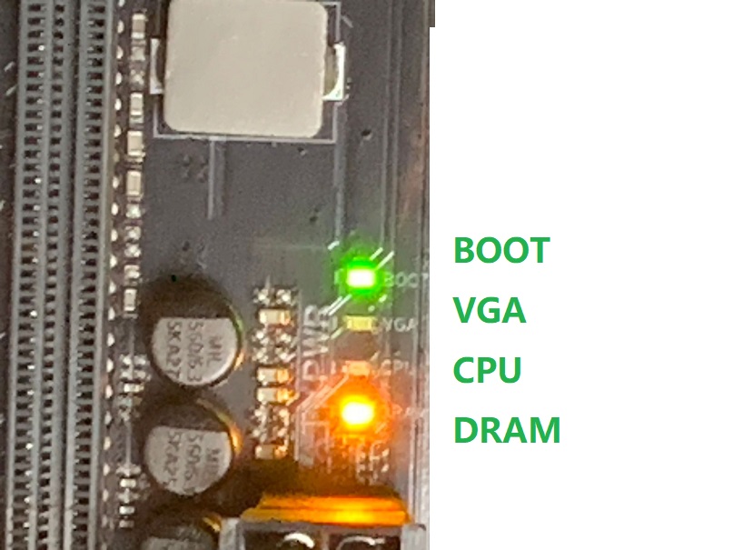 [硬件求助] 华硕B550-PLUS+5600X，DRAM灯常亮橙色，BOOT灯常绿，卡在LOGO界面进不去bios NGA玩家社区