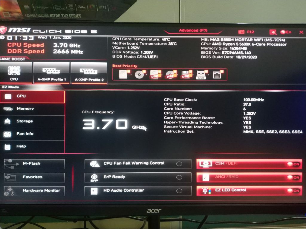 小白想问一下5600x进了bios怎么设置 NGA玩家社区