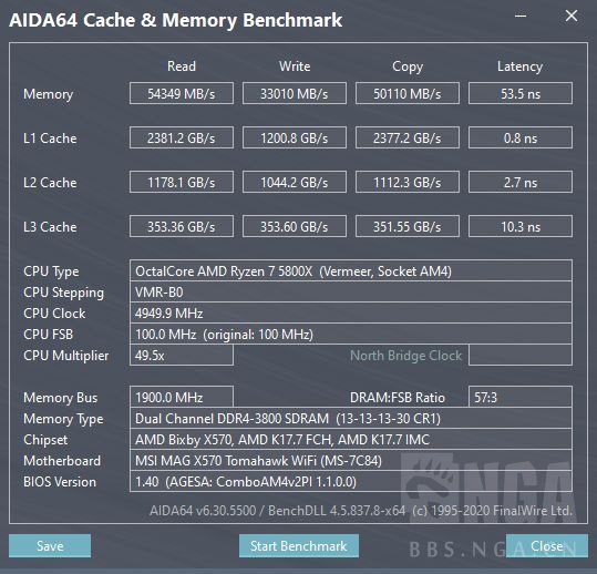 [作业贴] 新手5800超频作业 NGA玩家社区