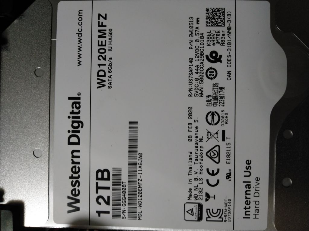 各位大神Western Digital 12TB Elements是叠瓦盘吗，昨天早上的车 NGA玩家社区