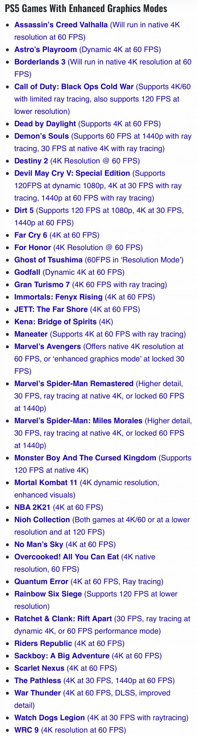 PS5游戏升级+增强汇总 NGA玩家社区