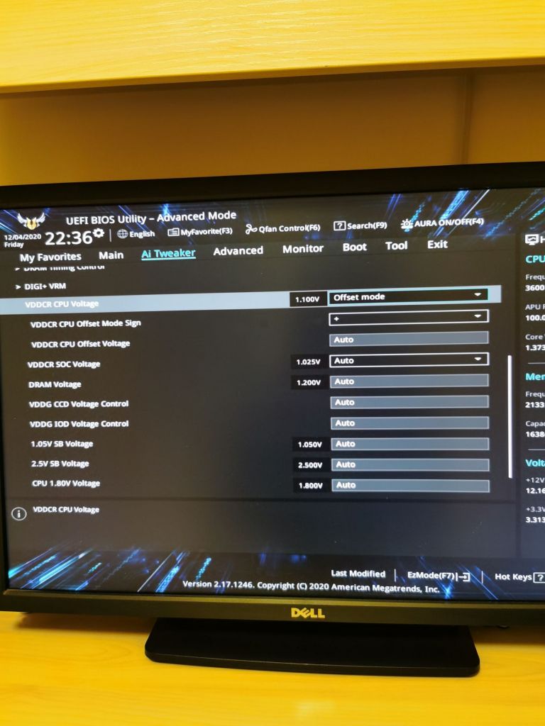 大佬们，华硕b450重炮手怎么调cpu电压 NGA玩家社区