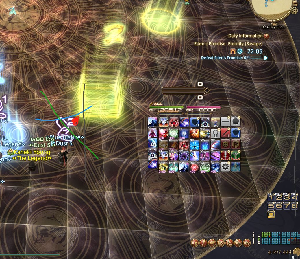 [E12s氵]分享一套八方场地标点，可以无视大部分蛮神aoe，无脑站标点 NGA玩家社区