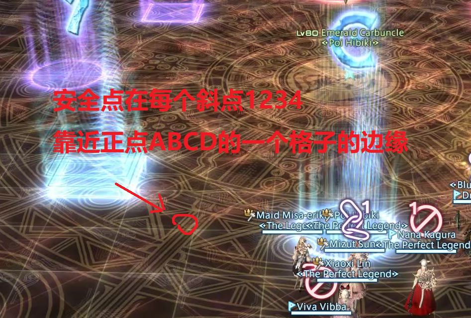 [5_4] [伊甸零式再生篇] E12S 门神的一种优化标点方法 (无脑元素组合安全点+优化师子机制处理) NGA玩家社区