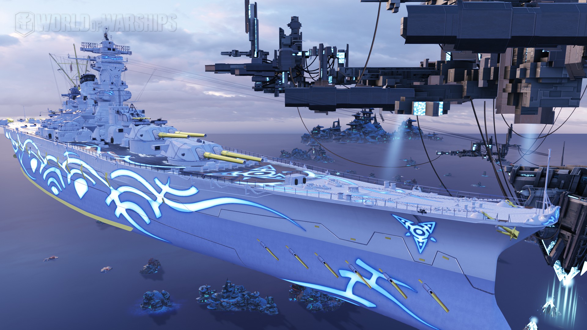 [WoWS周边] [战舰涂装MOD] ARP-海雾敷岛 NGA玩家社区