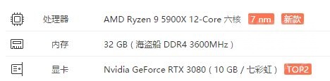 请教 为什么5900x 只有6核心 178