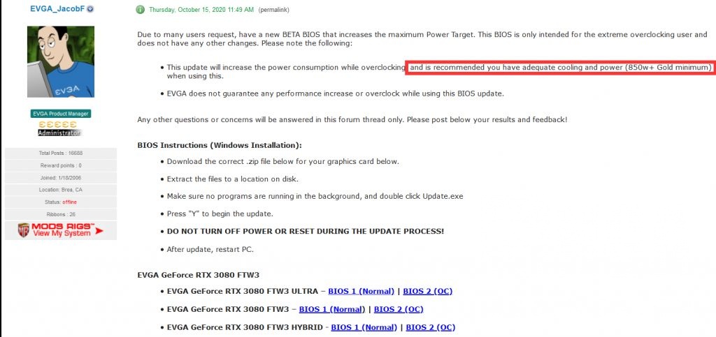 求助求助hxd们，evga3080刷了450wbios，跑3dmark必重启 NGA玩家社区