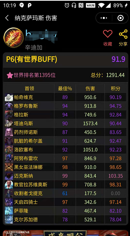 [真心求教] naxx都开了这么久了，怎么还没有跑分技术贴呀 NGA玩家社区