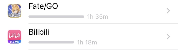 [破事氵]为啥iOS里FGO的使用时间和B站App是合并的？ NGA玩家社区