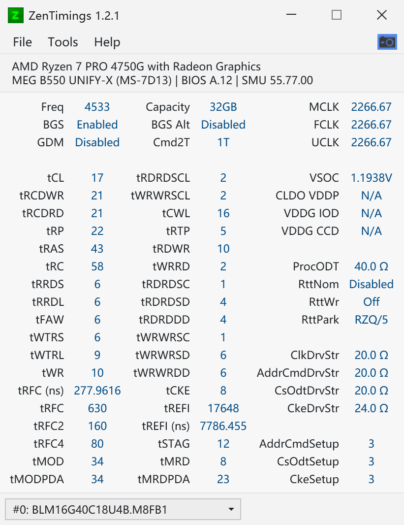 A平台镁光edie C9BLL(也许是)16G*2超频 178