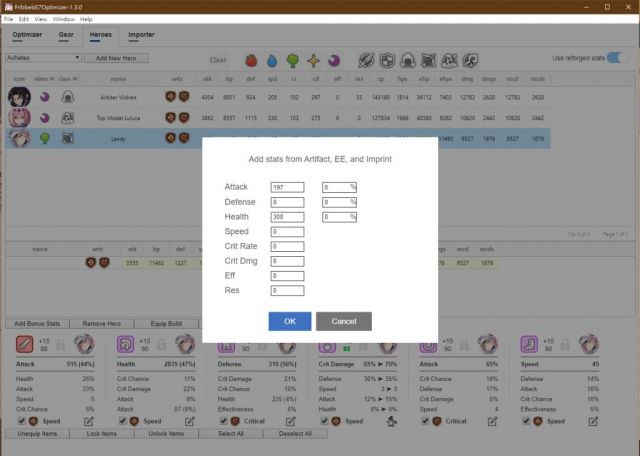 [攻略氵] Fribbels 装备配置最佳化系统 178