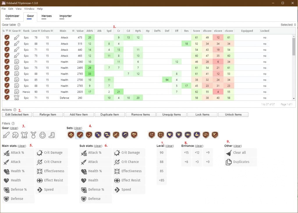 [攻略氵] Fribbels 装备配置最佳化系统 178