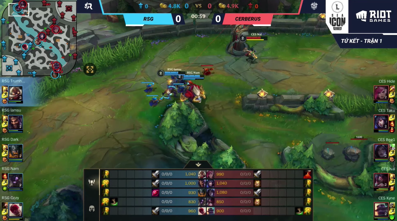 [讨论贴] ICON SERIES季前赛已开战，LOL手游赛事OB界面已完善 NGA玩家社区