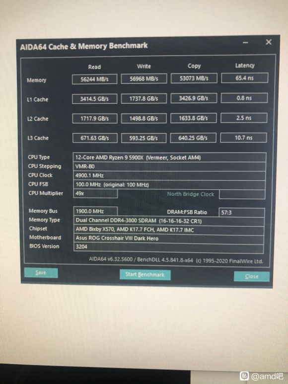 5900x c8dh版，内存4000问题 NGA玩家社区
