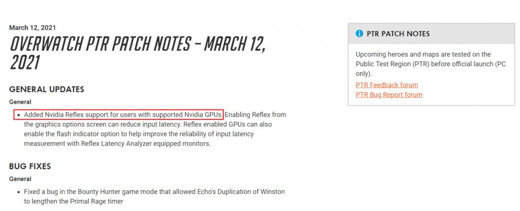 [更新]Nvidia Reflex技术已上线PTR测试 NGA玩家社区