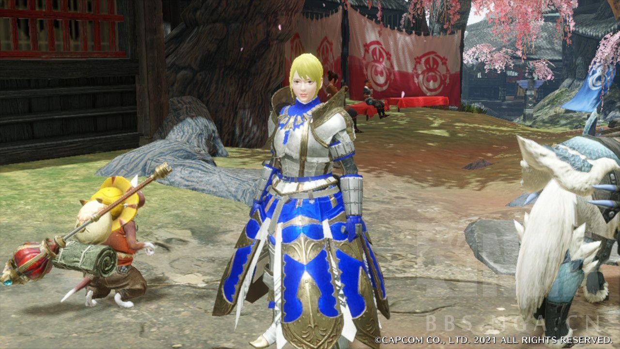 [怪猎暖暖] 分享一个路飞、黑白贞cos和saber cos NGA玩家社区