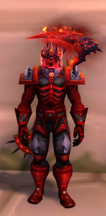 红色板甲幻化配红色坐骑，绝配 NGA玩家社区