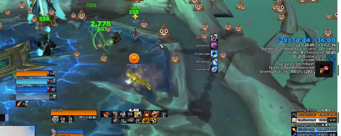 [PVE] [戒律] Zaelia用格里恩戒律打通了28+的通灵战潮 NGA玩家社区