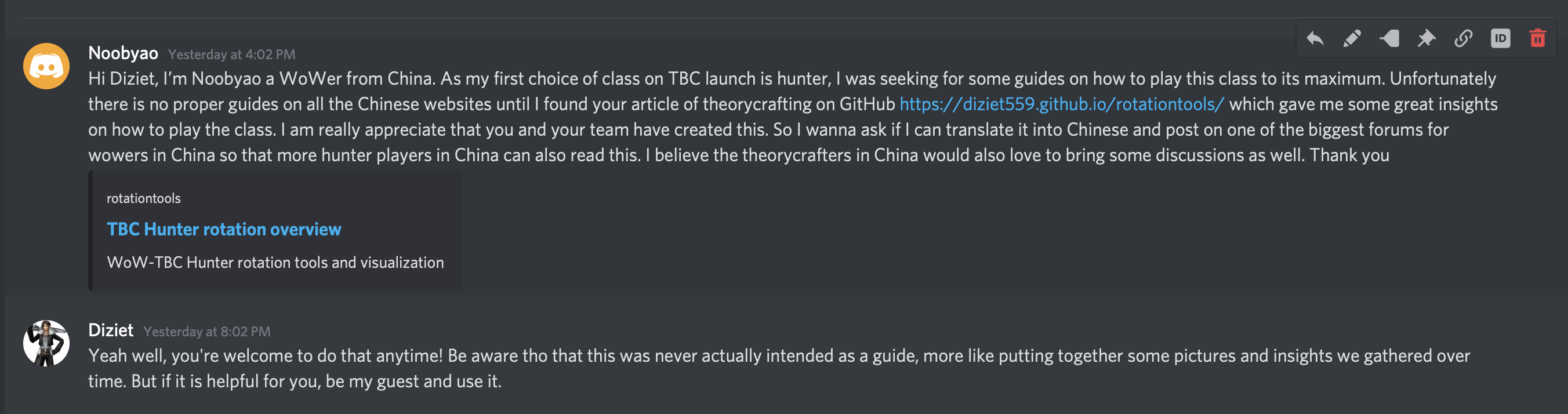 [数理研究] [翻译]Diziet的TBC猎人输出循环分析 NGA玩家社区