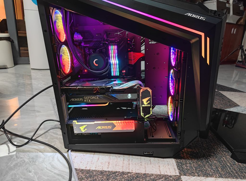 我傻了，11900k+6900xt功耗比5900x+3090高？全默认呀 178