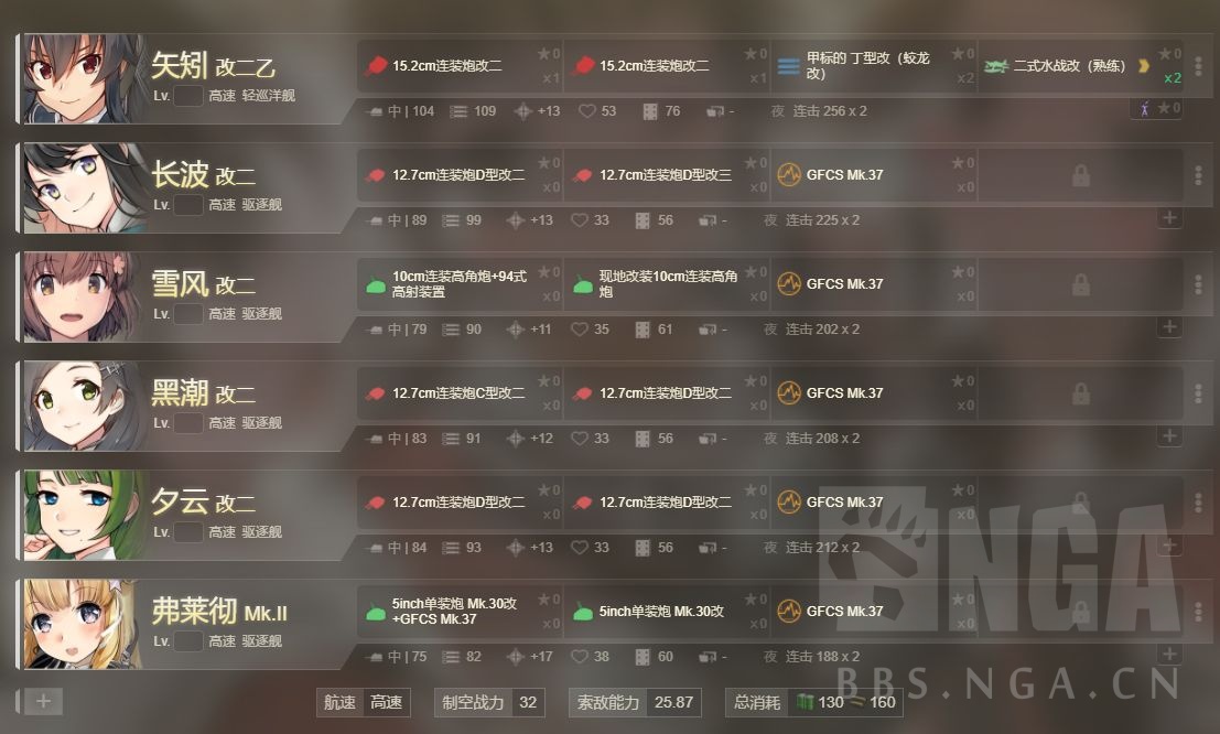 在 - [罗盘娘攻略度：79.9%]梦美的常规图带路 & 出击配置 v3.0[幻の抗击坠王] - 中的回复 NGA玩家社区